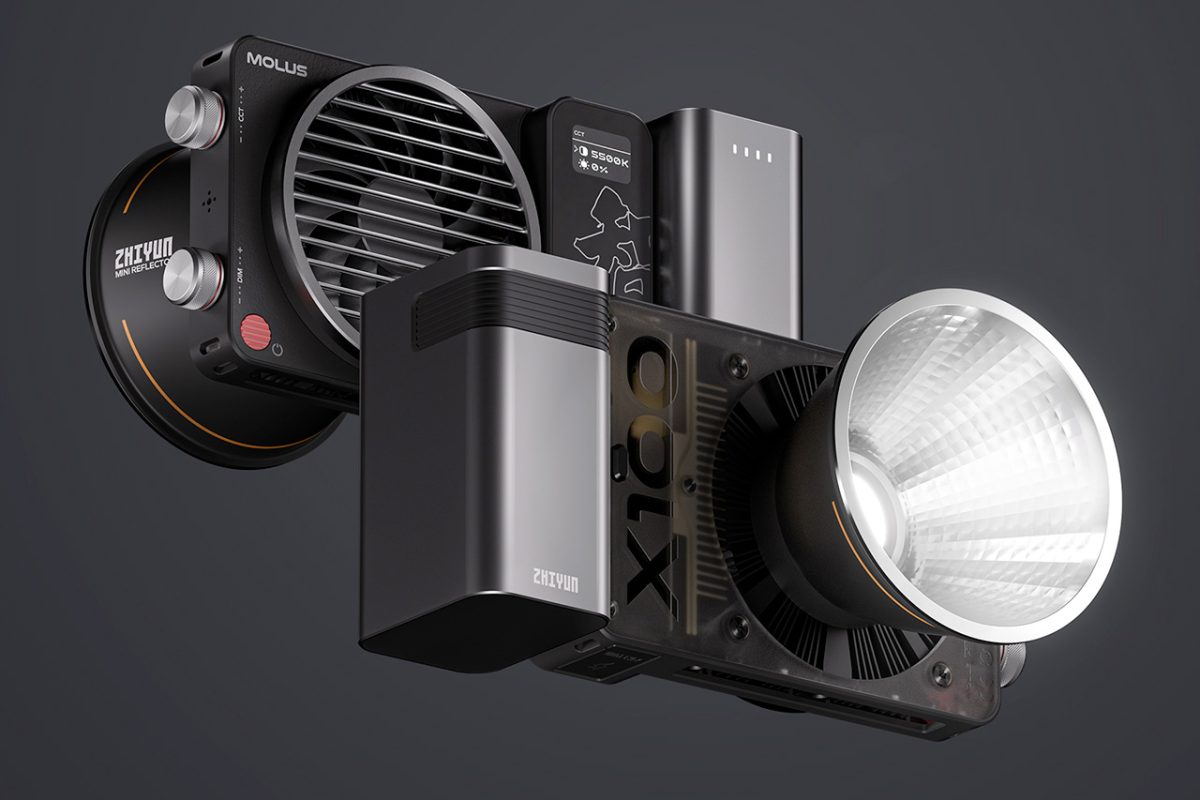 Zhiyun Molus X100: luce continua da 100w in soli 385g