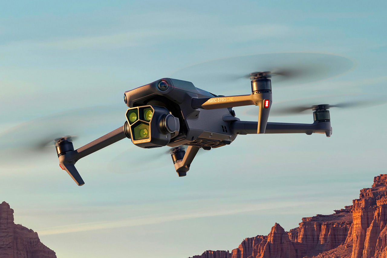 DJI Mavic 3 Pro e Mavic 3 Pro Cine: possibilità creative infinite.