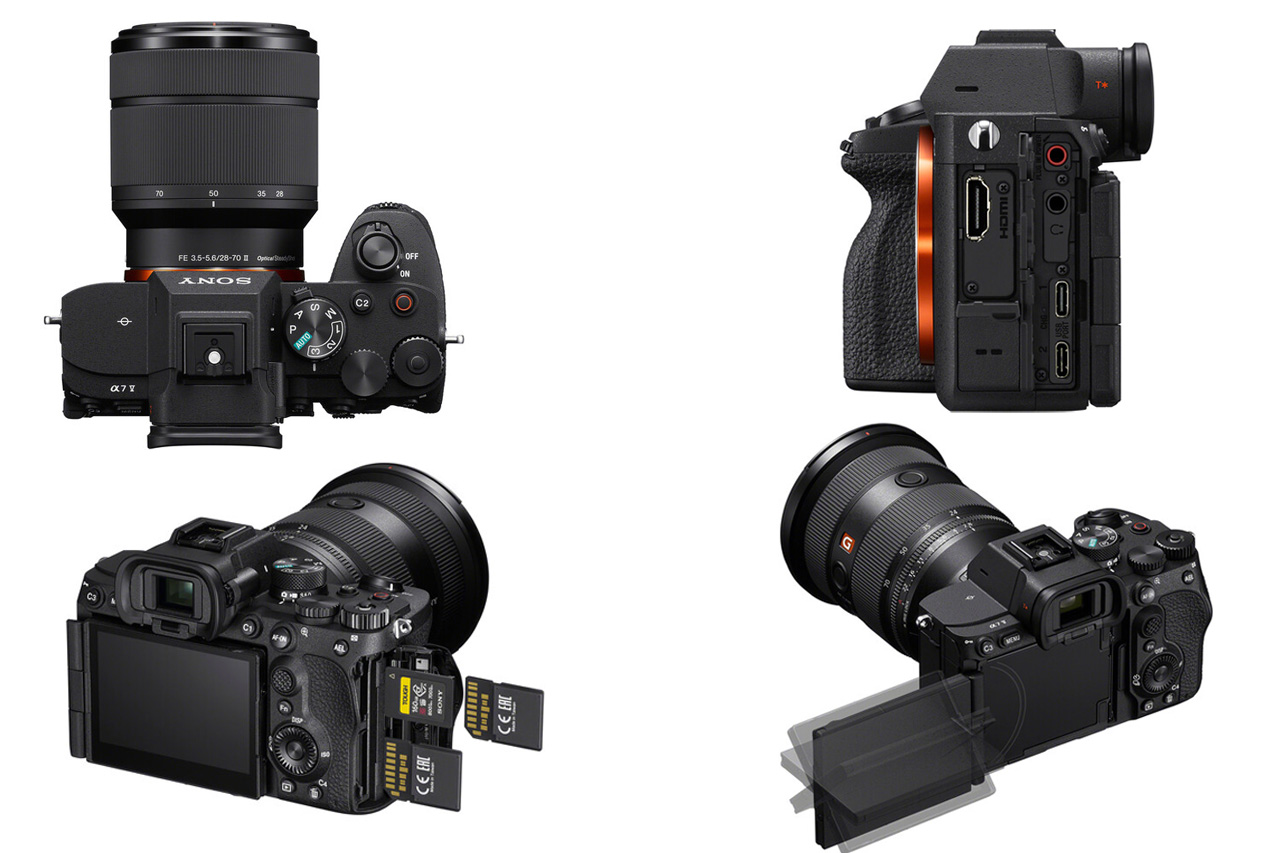 Sony a7V: mirrorless full frame con IA, 30 fps e video 4K avanzati.